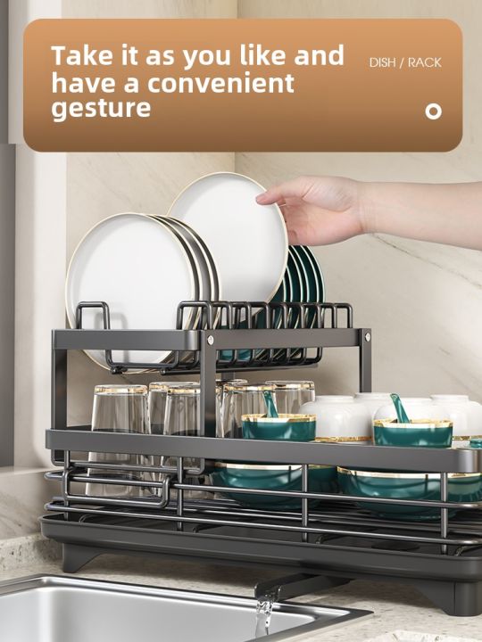 Kitchen Dish Rack Storage Rack New Arrival Draining Rack For Home ...