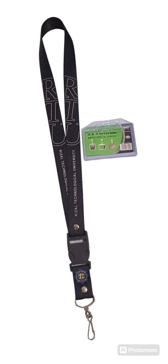 RTU ID LACE LANYARD/BLACK | Lazada PH