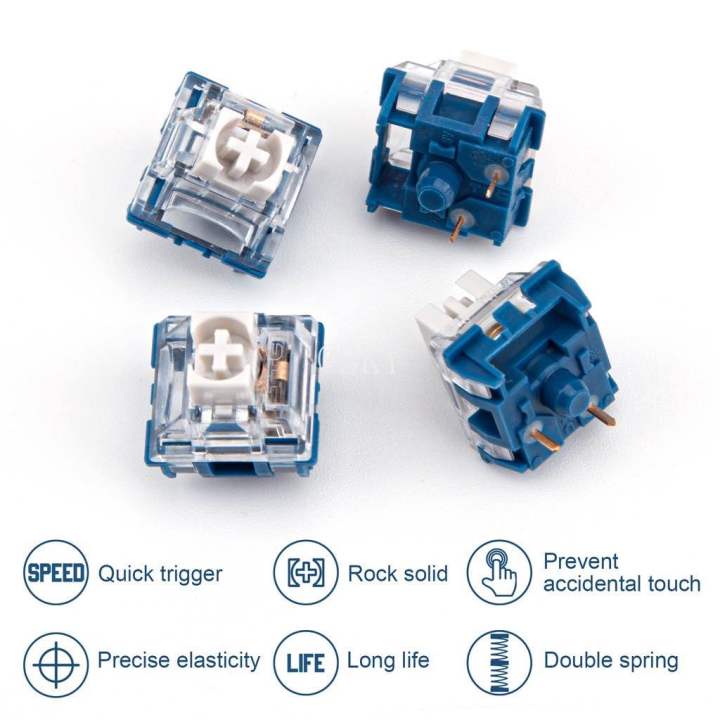 TTC Speed Silver V1 linear switch bàn phím cơ Polabe Store TTC switch ...