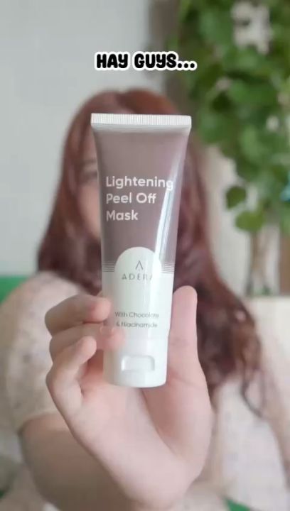 Adera Lightening Peel Of Mask With Chocolate & Niacinamide Mencerahkan ...