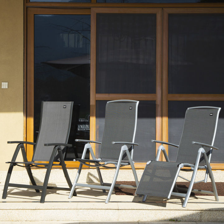 Linya Aluminum Alloy Outdoor Deck Chair Household Lunch Break Chair ...