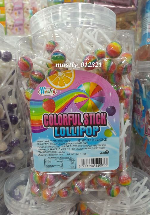 MINI LOLLIPOP 200'S /JAR |WITH DIFFERENT FLAVOR | Lazada PH