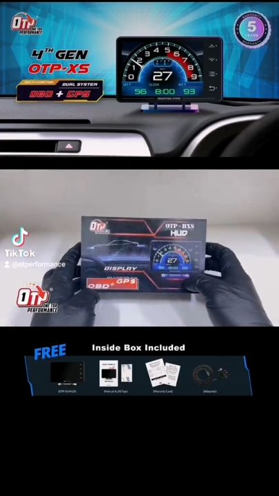 OTP-XS P2 OBD2 Meter Gauge Meter OBD Meter Car GPS Alarm Speed Gauge ...