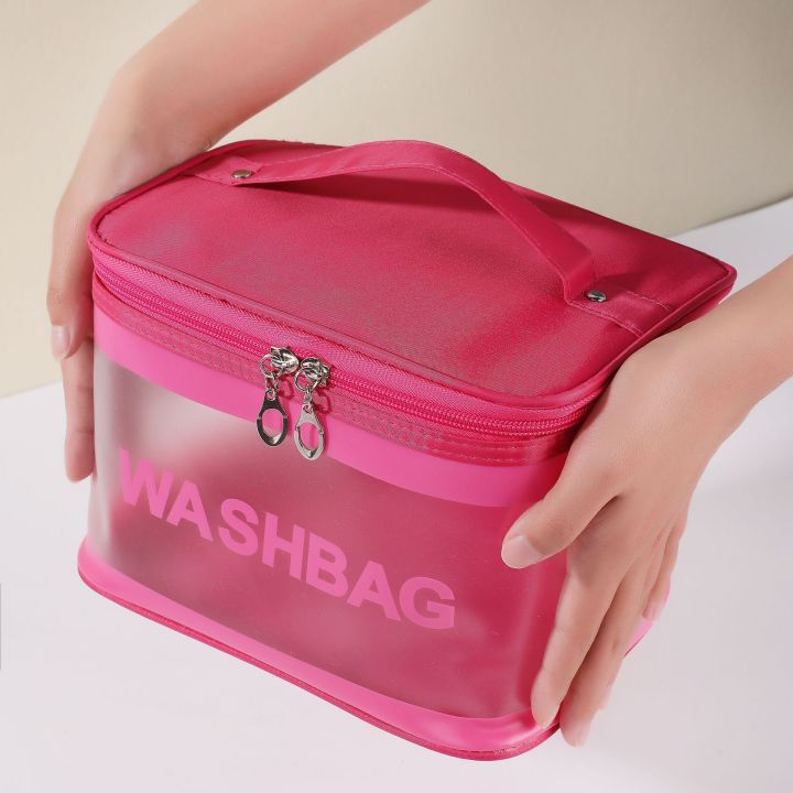 กระเป๋าจัดระเบียบ กระเป๋าเครื่องสำอาง WashBag กันน้ำ(GC-151) | Lazada.co.th