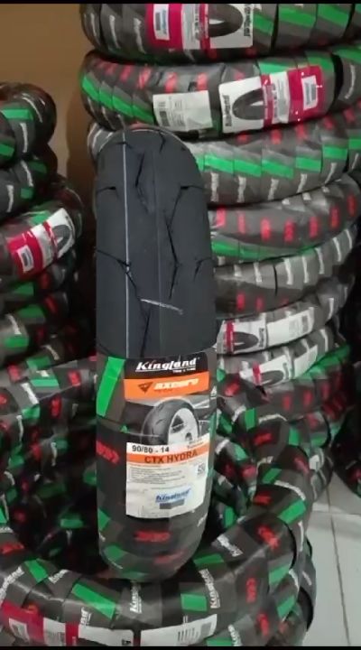 Ban Kingland CTX Hydra 90/80 ring 14 Tubeless Soft Compound Original ...