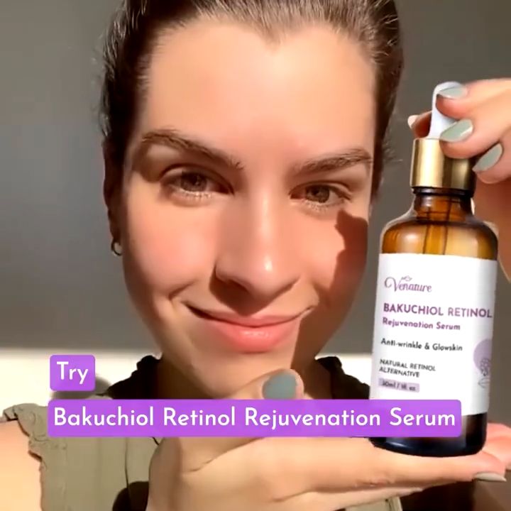 VENATURE Bakuchiol Retinol Serum Collagen Anti-wrinkle Freckles ...