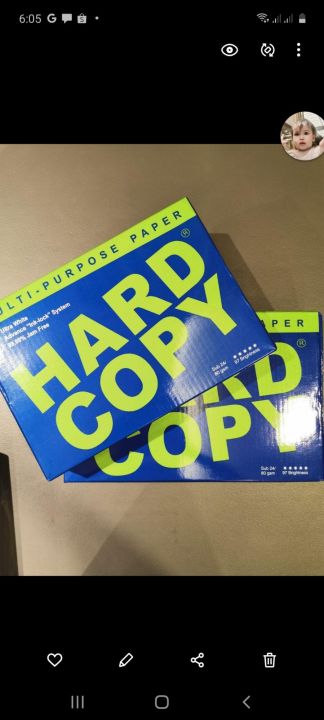 Hardcopy Bond Paper sub 24/80gsm | Lazada PH