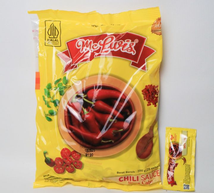 Saos MCLEWIS SAMBAL SACHET PACK/BUNGKUS isi 25pcs | Lazada Indonesia