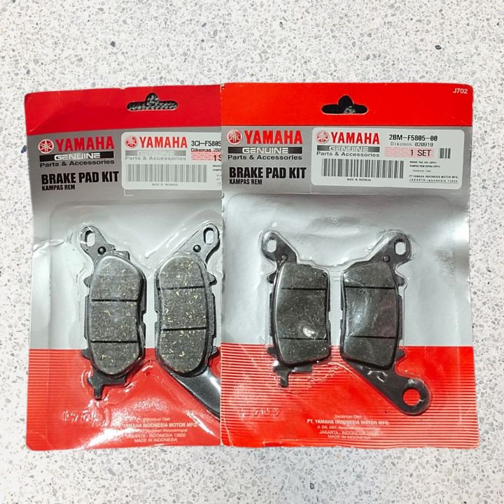 Brake Pad Front Rear Yamaha Nmax 155 | Lazada PH