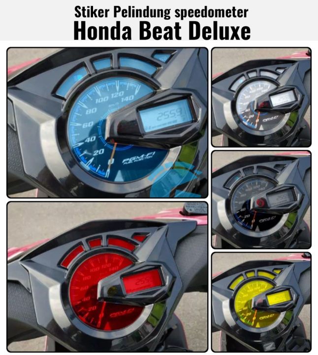 Stiker pelindung speedometer Honda Beat deluxe Stiker antigores ...