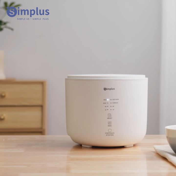 Simplus Digital Electric Rice Cooker 2L Large Capacity with 24hrs ...
