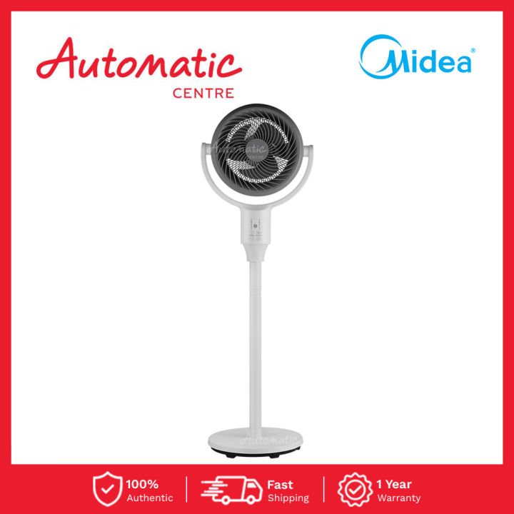 Midea MFS070R0APWH 7-inch Air Circulator with 2-in-1 Convertible ...