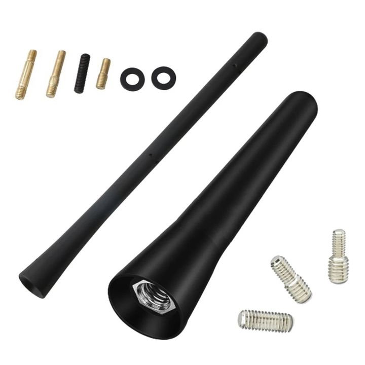 2.6/7 inch Universal Car Radio Rubber Antenna Mast FM AM Roof Mount ...