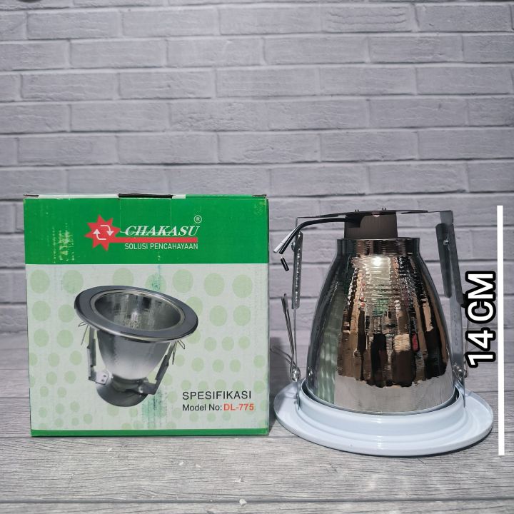 Downlight Chakasu 4 Inch Putih / Kap Lampu Downlight Fitting E27 Bagus ...