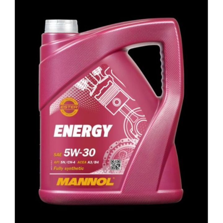 Mannol Energy 5W-30 Fully Synthetic 4 Liter Engine Oil | Lazada