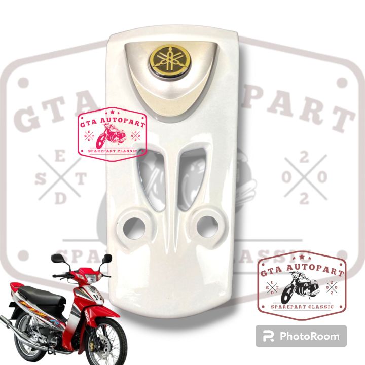 PANEL DASI TAMENG FIZ R SET EMBLEM LOGO FIZR WARNA PUTIH PANEL YAMAHA ...