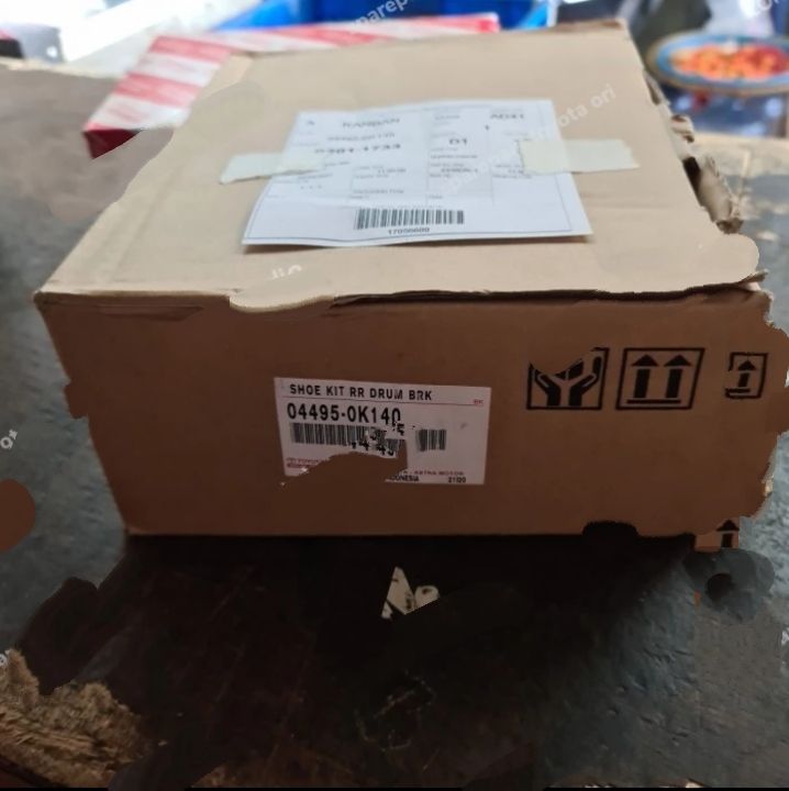 Brake Shoe - Kampas Rem Belakang Toyota INNOVA Reborn 2015-2021 04495 ...