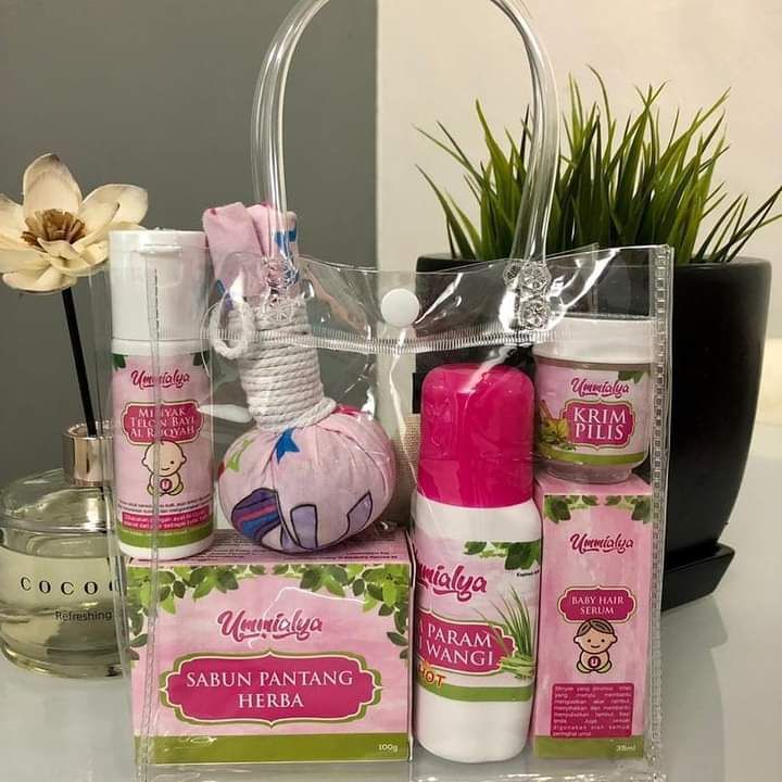 Set Pantang UMMIALYA Set Asas Ibu dan Baby | Lazada