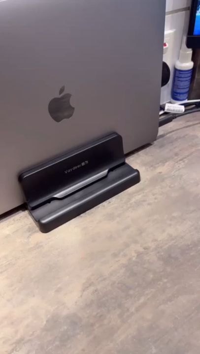 Vertical Laptop Stand Adjustable 3-in-1 Computer Stand Tablet Mobile ...