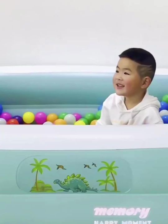 Children's Inflatable Swimming Pool Foldable Children's Swimming Pool ...