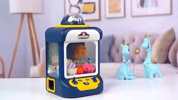Alphar Toys Rabbit Fun Doll Mini Claw Machine Toy Electric Operated ...