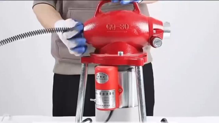 Professional high-power electric pipeline dredging machine GQ-80 high ...