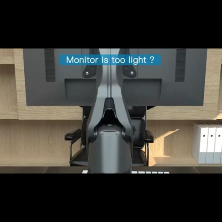 [Gas Spring Arm] NVISION Monitor Mount Monitor Stand for desk 13-32 ...