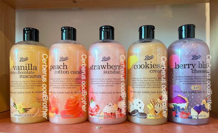 [ของแท้/พร้อมส่ง] BOOTS Shower Gel, Bubble Bath & Shampoo 500ml. ครีม ...