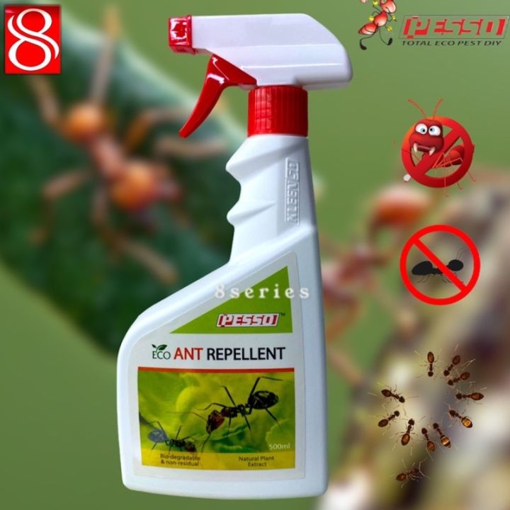 PESSO Eco Natural Ant Repellent / Bio-Degradable & non-residual (500ml ...