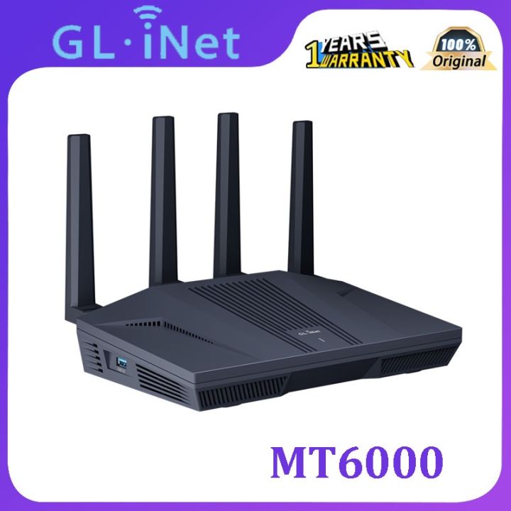 GL.iNet GL-MT6000 (Flint 2) WiFi 6 Gigabit router | Lazada PH