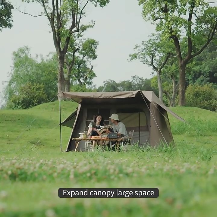 Naturehike Village 6.0 Roof 2 Generation Quick Open Tent CNK2300ZP021 Camping Tent One-touch ...