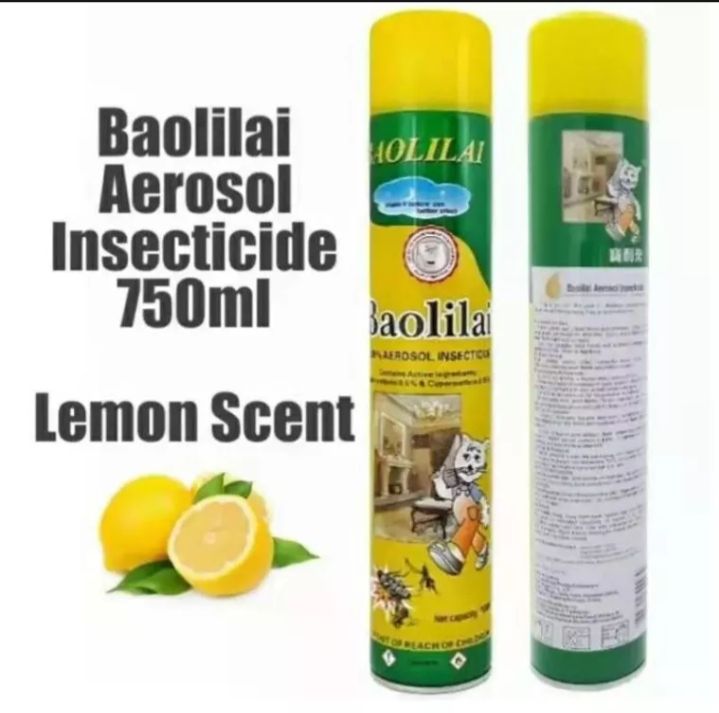 Baolilai Insect Spray 750ML Lemon Scent | Lazada PH
