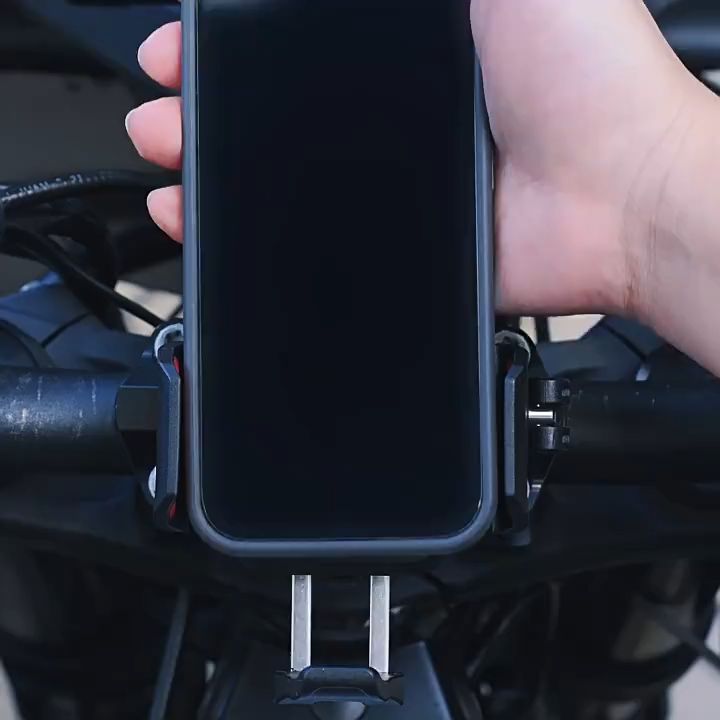 Motowolf MH1 Mobile Phone Holder with Shock Absorber and Fast Release ...
