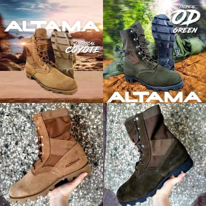 ALTAMA COMBAT BOOTS in all terrain | Lazada PH