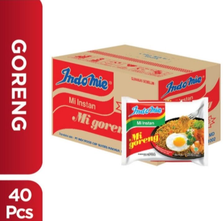 PROMO!! INDOMIE goreng 1 Dus isi 40pcs. WAJIB BELI TAMBAHAN BUBBLE WRAP ...