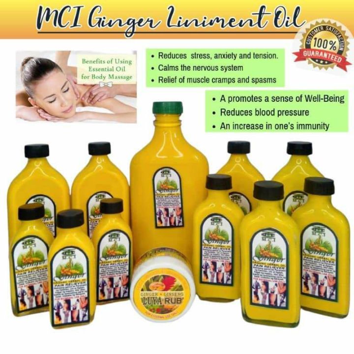 MCI GINGER LINIMENT - PAIN RELIEVER | Lazada PH
