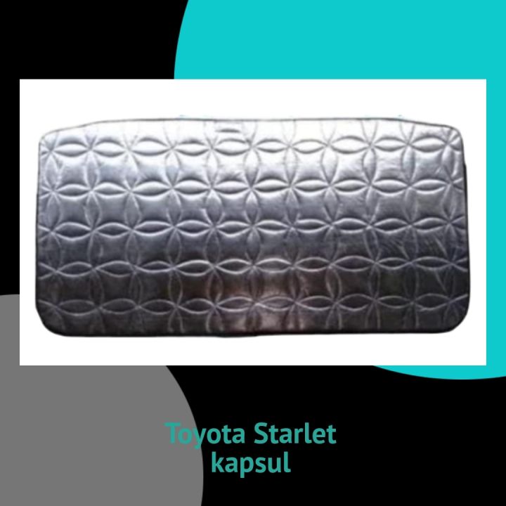 Toyota Starlet kapsul peredam panas dan suara kap mesin mobil | Lazada ...