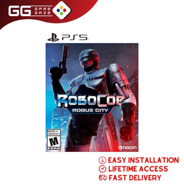 (🔥NEW RELEASE🔥) Robocop Rogue City Alex Murphy Edition Full Game (PS5 ...