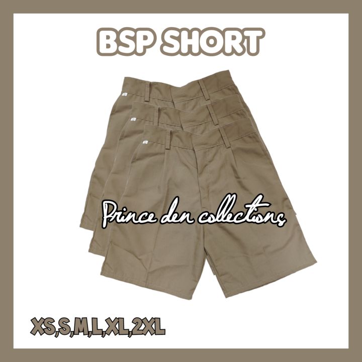 BSP UNIFORM / SHORTS / GARTERIZED WITH ZIPPER | Lazada PH