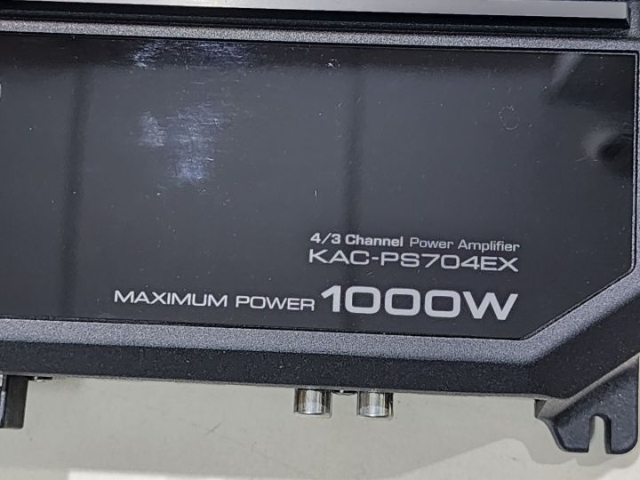 มือสอง KENWOOD KAC-PS704EX Power amp 4CHANNEL 1000W ตัวเปล่า | Lazada.co.th