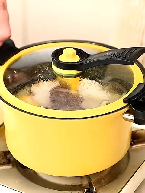 ORANGE Panci Presto Teflon Pressure Cooker Pot Totipotent 3.5 Liter ...