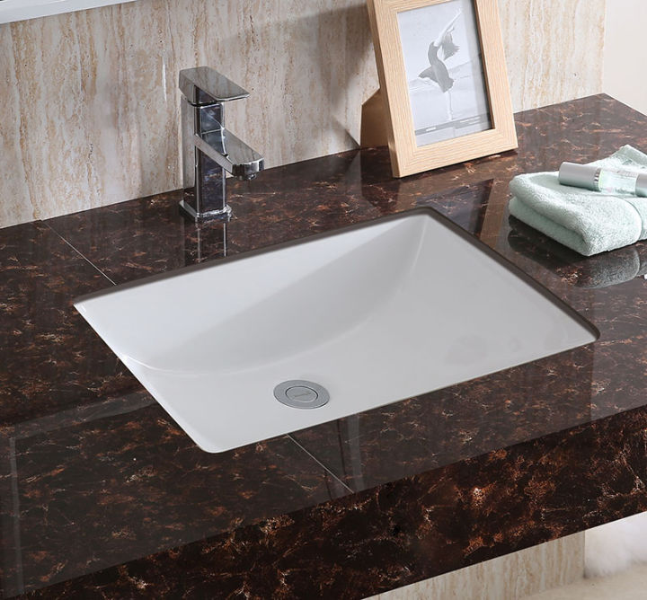 Drop-in Sink Household Hotel Hotel Engineering Bathroom Square Oval ...