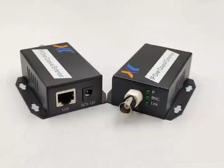 ตัวแปลง RG6 เป็นกล้อง IP Camera IP over Coax Extender ( EOC ) 1 BNC + 1 ...