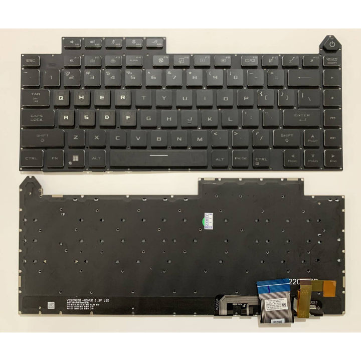 Laptop keyboard US Layout for Asus ROG Strix G16 G614 G614J G614JU ...