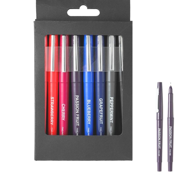 8 PIECES QUICK DRYING INK FINE LINE MARKERS MARKER by Miniso | Lazada PH