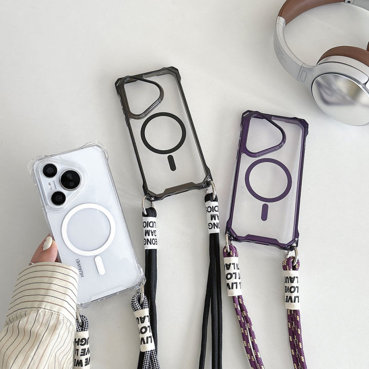 Magsafe Magnetic Charging Four Corners Hole Shockproof Hard PC Case for ...