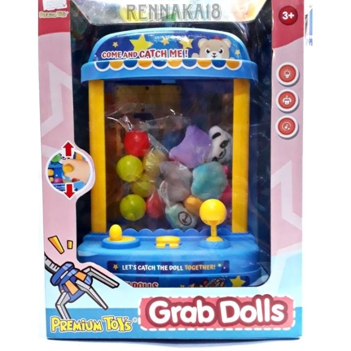 Mainan Mesin Capit Boneka Grab Dolls | Lazada Indonesia