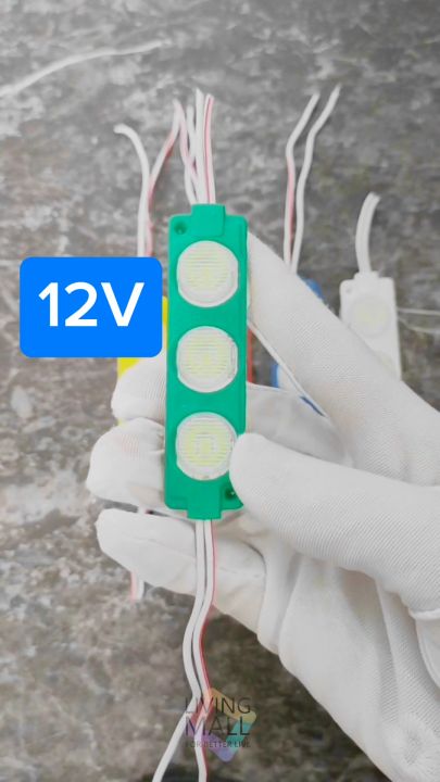 LED Modul Strip 3 Mata 12V 24V / Lampu Modul Mata Timbul / 3030 SMD ... LED Modul Strip 3 Mata 12V 24V / Lampu Modul Mata Timbul / 3030 SMD ...