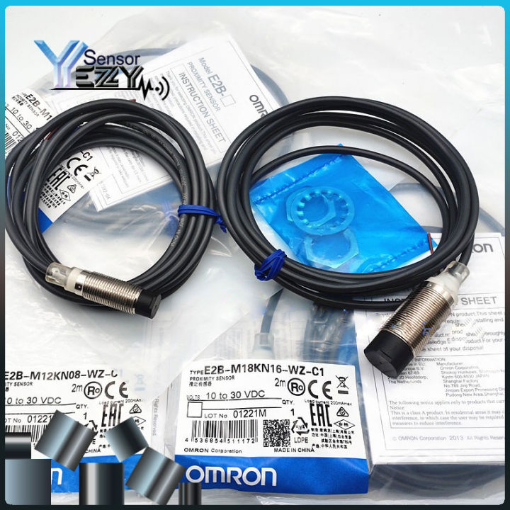 ใหม่ OMRON E2B-M12KN05/M12KN08/M12KS04/M12KS02/M30KN20/M30KS15-WZ-B1-C1 E2B-M18KN10/M18KN16 ...