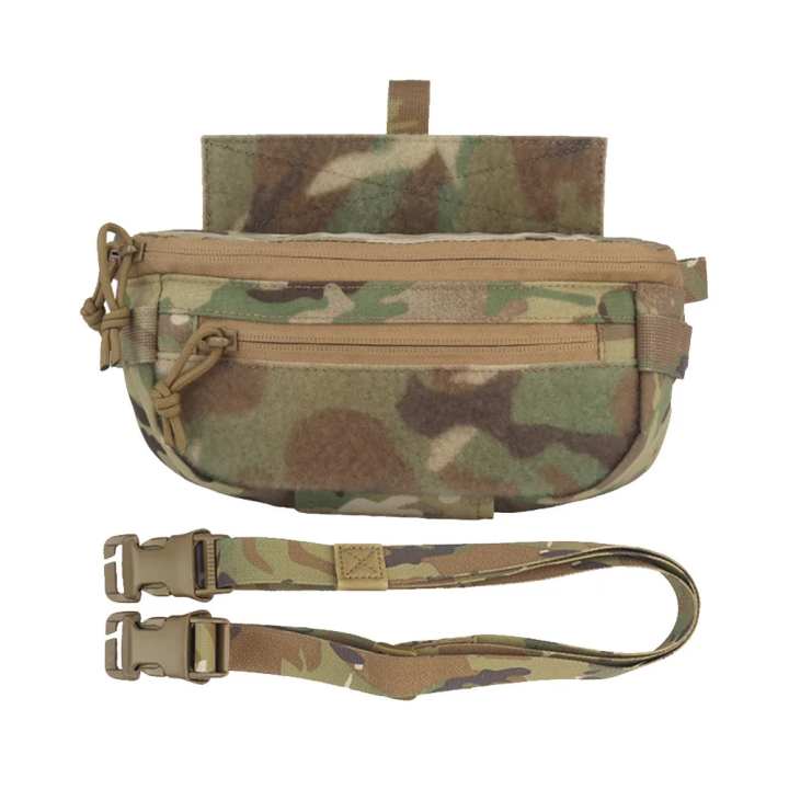 Tactical Hanger Pouch Compact Abdominal Dangler Pack Quick Release ...
